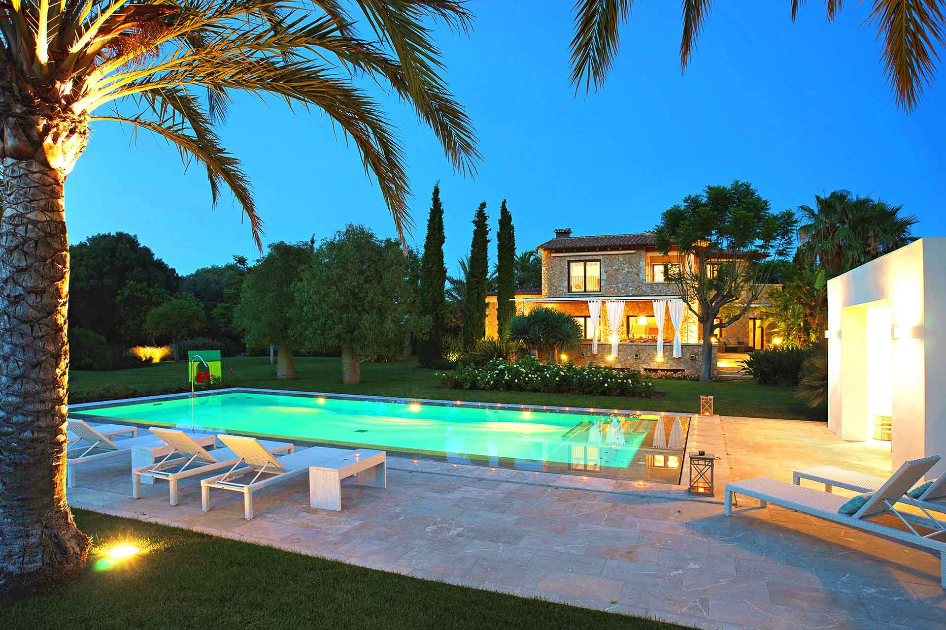 Palm Villa in Pollensa, Holiday Villa by Mallorca Collection