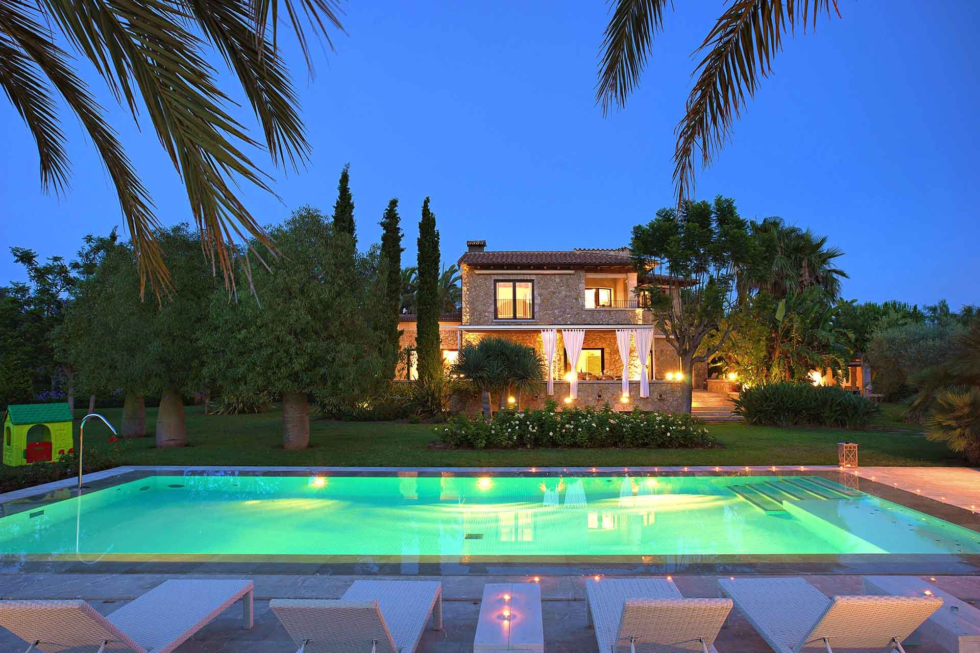Palm Villa in Pollensa, Holiday Villa by Mallorca Collection