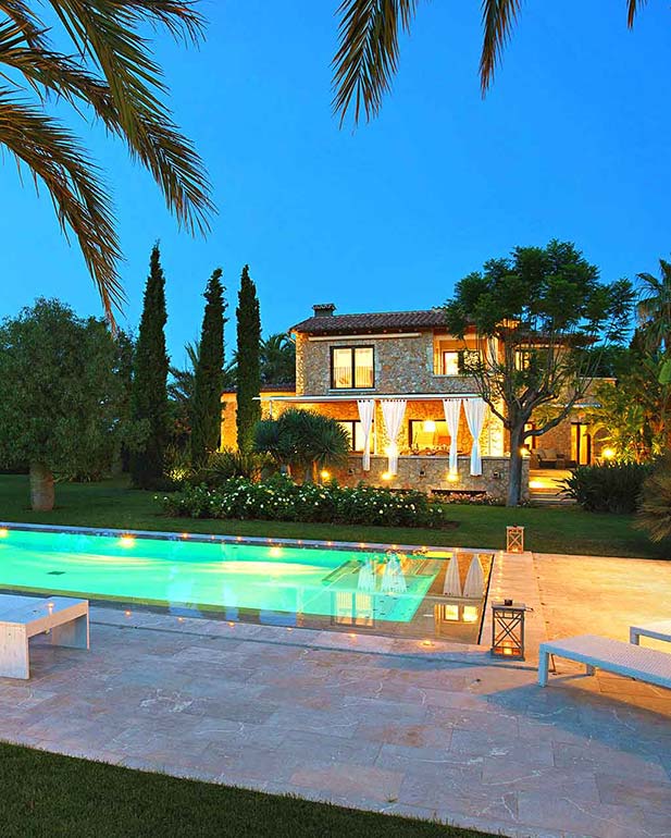 Palm Villa in Pollensa, Holiday Villa by Mallorca Collection